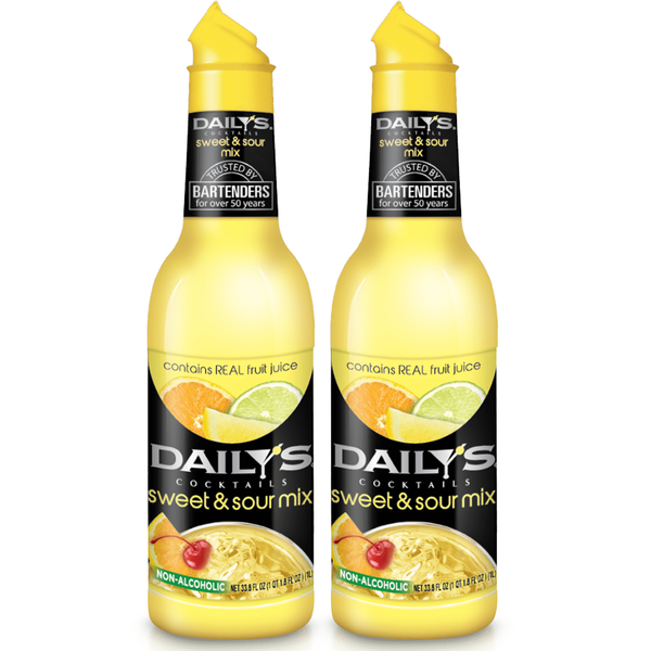 Daily's Cocktail Mixer Non-Alcoholic Sweet and Sour Mix, 1000 mL ...