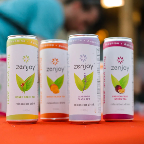 Zenjoy Lavender Black Tea & Mango Black Tea Mixed 4 Pack - Calming ...