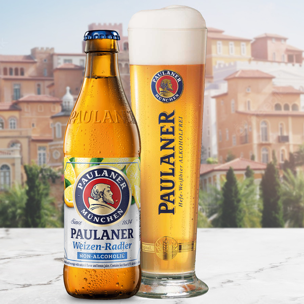 Paulaner Weizen Radler Non Alcoholic Beer, Award Winning Beer from ...
